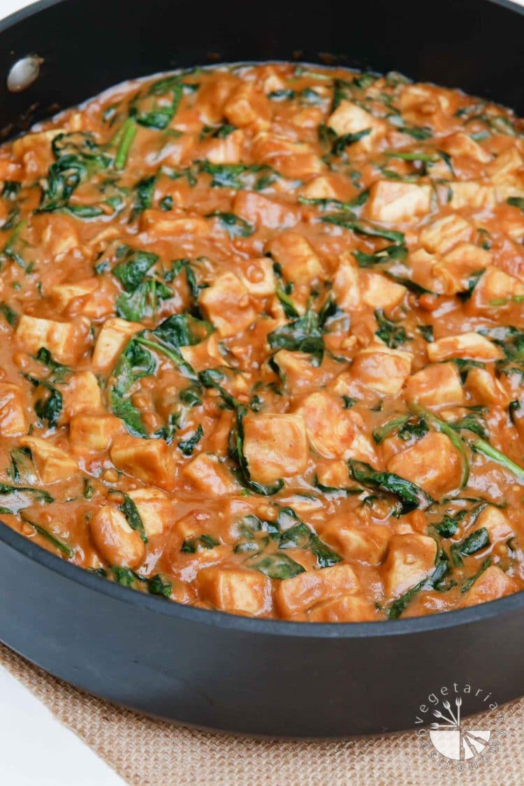 Pra Ram Tofu (Easy Thai Peanut Sauce) - Vegetarian Gastronomy