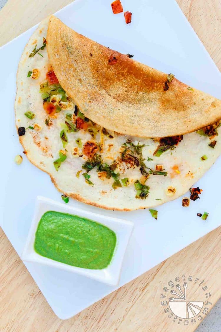 My Mom's Dosa Recipe and VG's NEW Look! - Vegetarian Gastronomy
