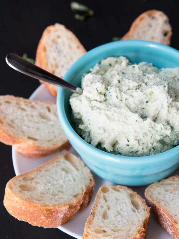 5-Ingredient Garlic Basil Vegan Tofu Ricotta - Vegetarian Gastronomy