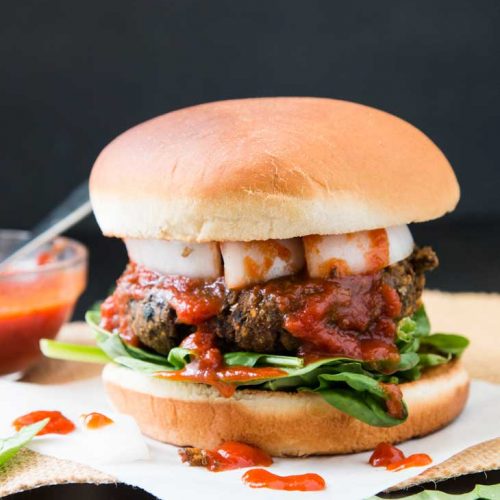 The Ultimate "Meatball" Burger - Vegetarian Gastronomy