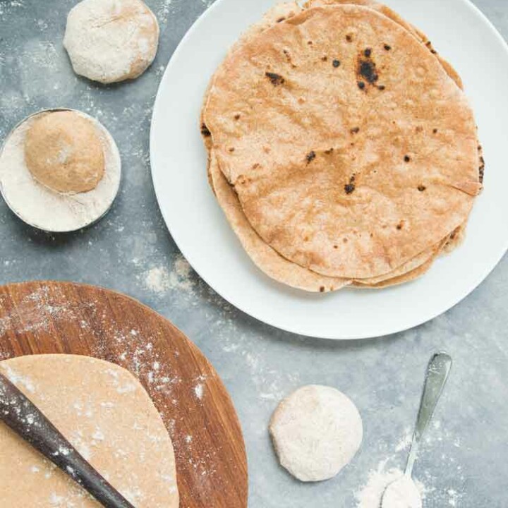 Roti Recipe (Indian Flatbread) - Vegetarian Gastronomy