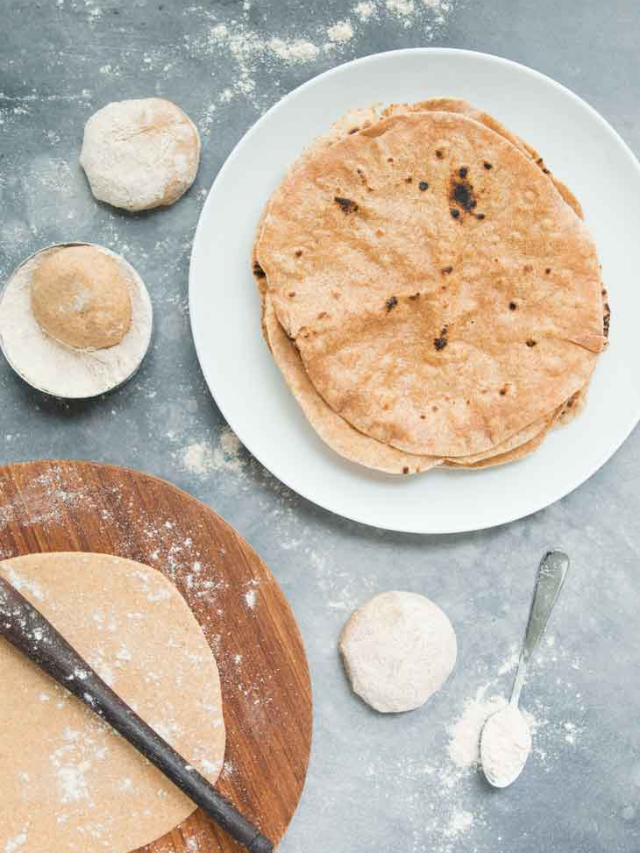 Roti Bread - Indian Flatbread Recipe - Vegetarian Gastronomy